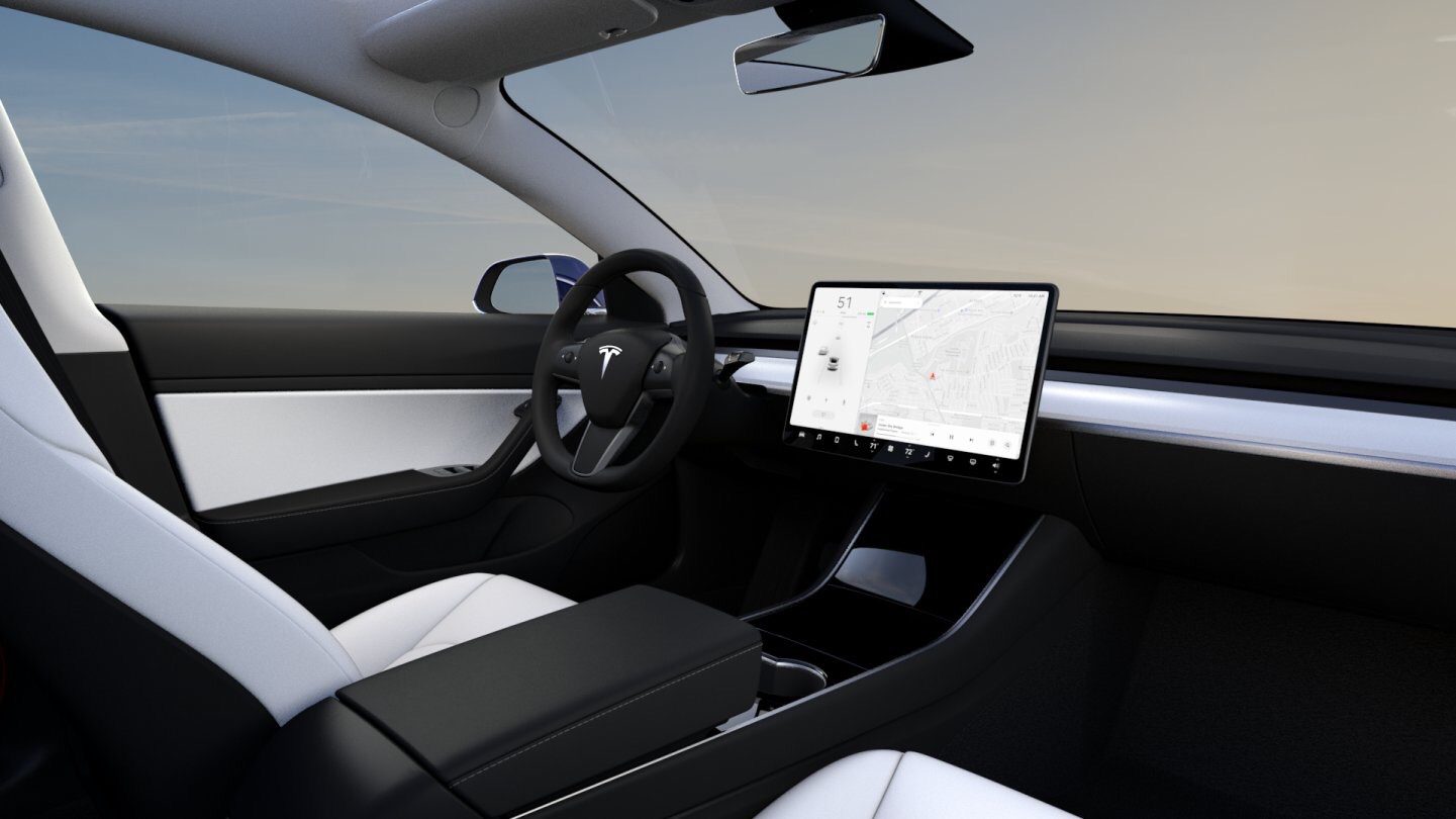 FOTO: Takto vyzerá nový čierno-biely interiér v elektromobile Tesla ...