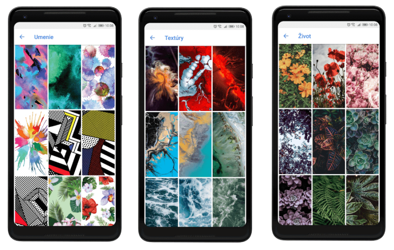 Google aktualizoval aplikáciu Tapety. Osviež si obrazovku krásnymi ...