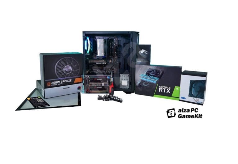 Alza GameKit: Chcete počítač? Pošleme vám diely, poskladať si ho ale ...